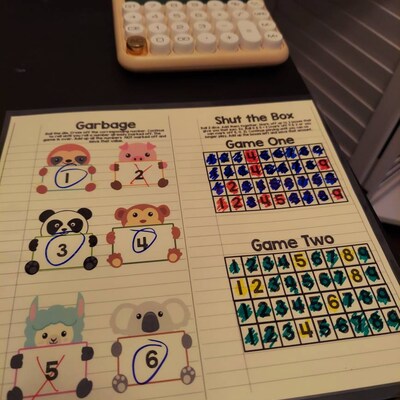 Printable Knock Out and Battle of the Numbers Savings Challenge Games ...