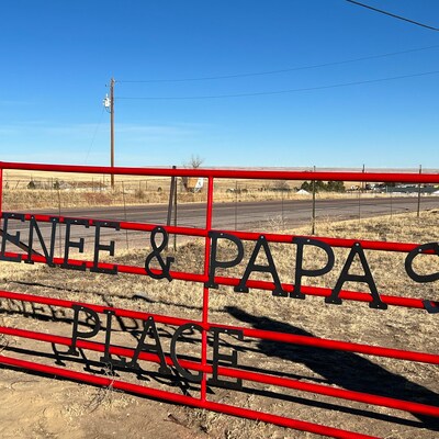 Custom Farm Gate Name Letters - Etsy