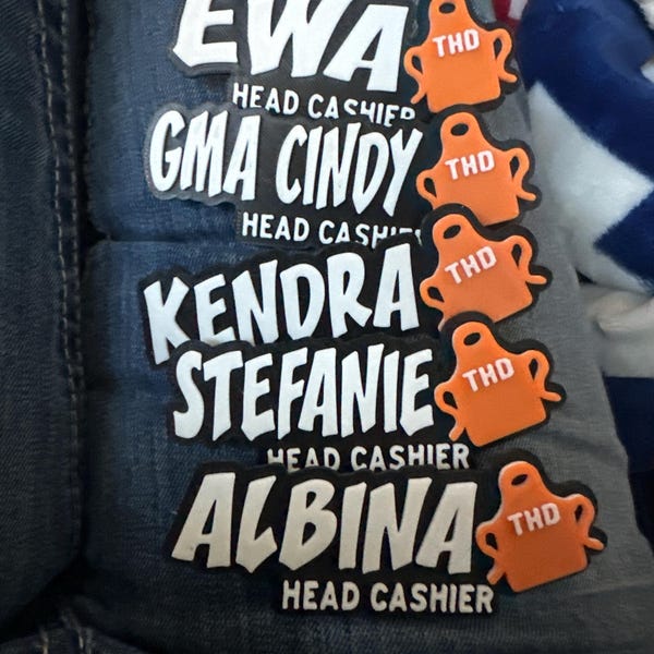 Custom Name Tags With Apron, 3D Printed Name Tag Employee Name Tag - Etsy