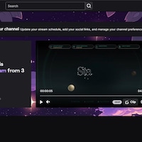 Discord Banner | Starry Night Moon Theme | Cute Cozy Aesthetic | Custom ...