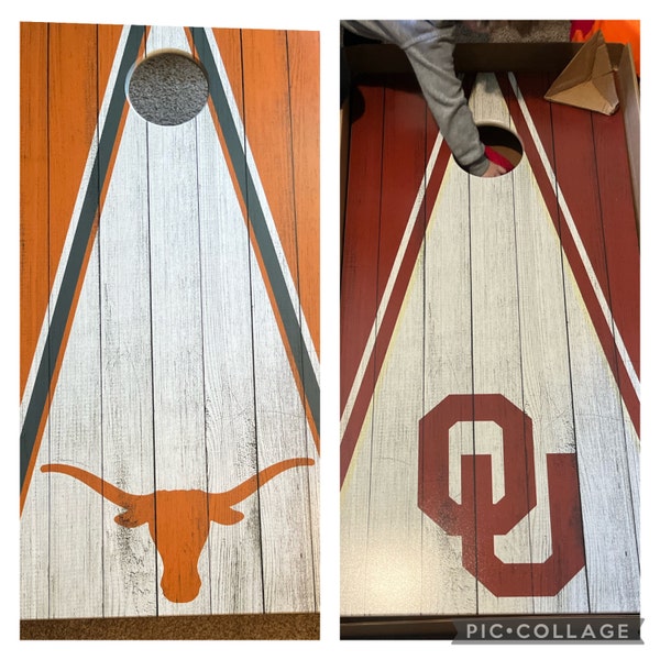 Premium Custom Cornhole Boards Set | Handcrafted | Fast Free Shipping ...