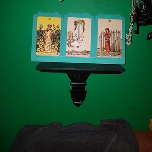 Engraved Single Tarot Stand & Oracle Stand for Tarot Cards and Oracle ...