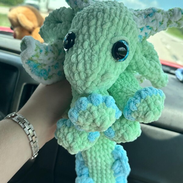 Cato the Dragon Snuggler/lovey Amigurumi Crochet Pattern - Etsy