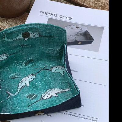 Sewing Pattern: Box Style Notions Case. PDF Download - Etsy