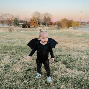 Black Distressed Bat Wings// Wearable Bat Wings for Kids// Bat Wings ...