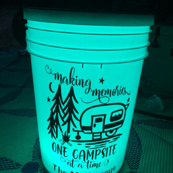 Fishing Bucket Decal Only - Etsy