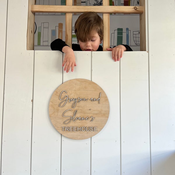 Cubby House Sign Custom Made Kids Room Home Decor - Etsy Australia