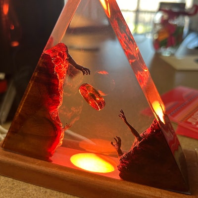 Headphone Stand,night Light,epoxy Lamp,resin Lamp,resin Night Light ...