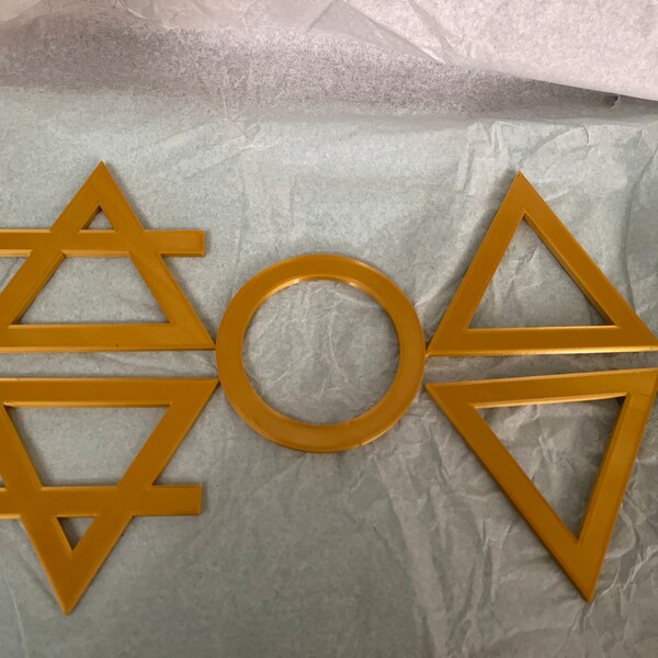 Five Elements Wall Decor | Elements Wall Art | Nature Signs | Alchemy ...