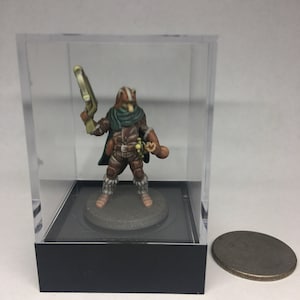 Miniatures Display Box Case / D&D Dnd Pathfinder Frostgrave Dungeons ...