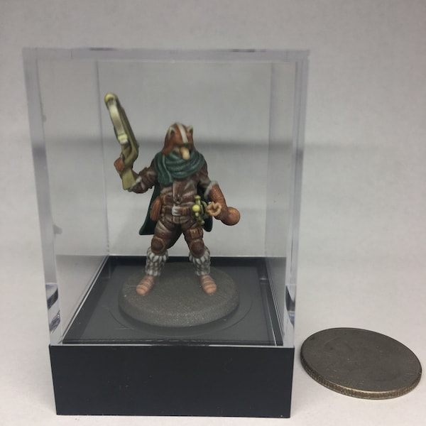 Miniatures Display Box Case / D&D Dnd Pathfinder Frostgrave Dungeons ...