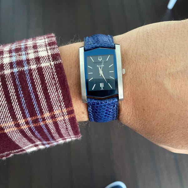 Premium Ostrich Watch Strap, Handmade Ostrich Leg Watch Band ...