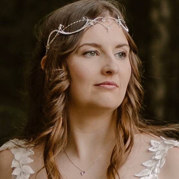 Delicate Elven Tiara, Wedding Circlet, Elf Coronet, Wedding Accessories ...