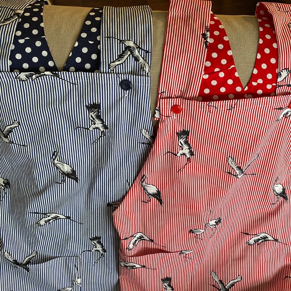 Japanese Apron Sewing Pattern XS-4XL Plus Size, Cross Back Apron With ...