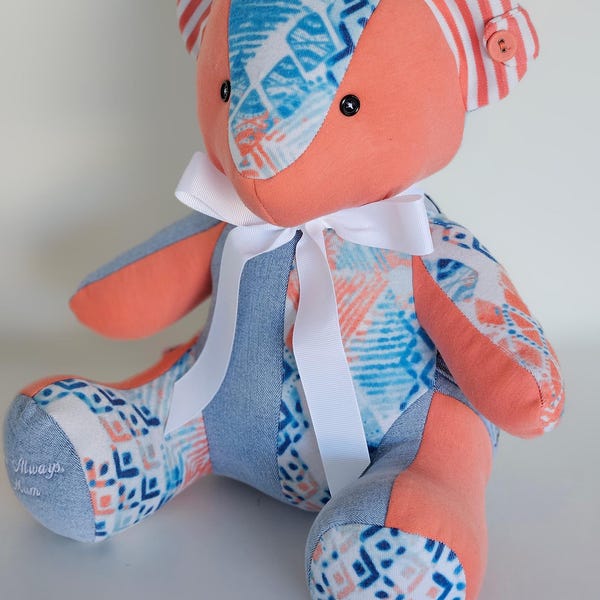 In Memory of Loved Ones Melody Memory Bear, Keepsake Teddy, Stuffed ...