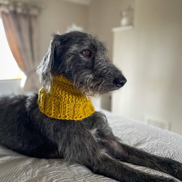 Chunky Knit Snoods | Greyhound | Lurcher | Whippet - Etsy