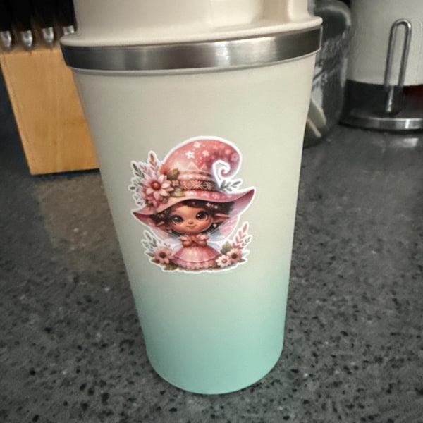 Cardinal Bird Sticker, Chibi Bird Sticker, Animal Sticker, Water Bottle ...