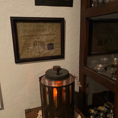 Star / Large Metal Mustard Yellow Star Mounted on A Metal Pedestal and ...