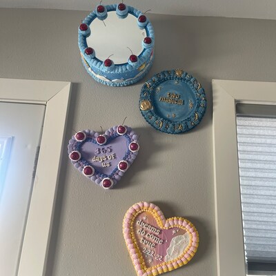 Fake Cake Mini Heart-shaped Cake Box With Sprinkles - Etsy