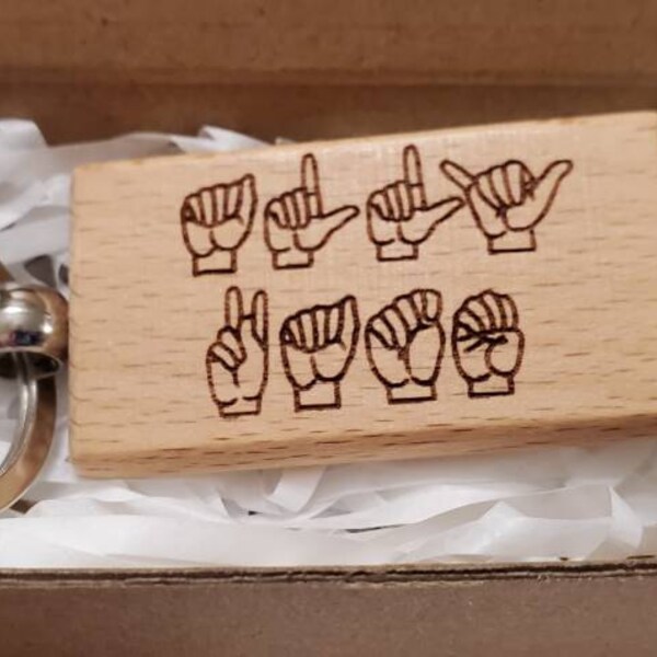 Personalized Sign Language Name Sticker / Custom ASL Name Decal / ASL ...