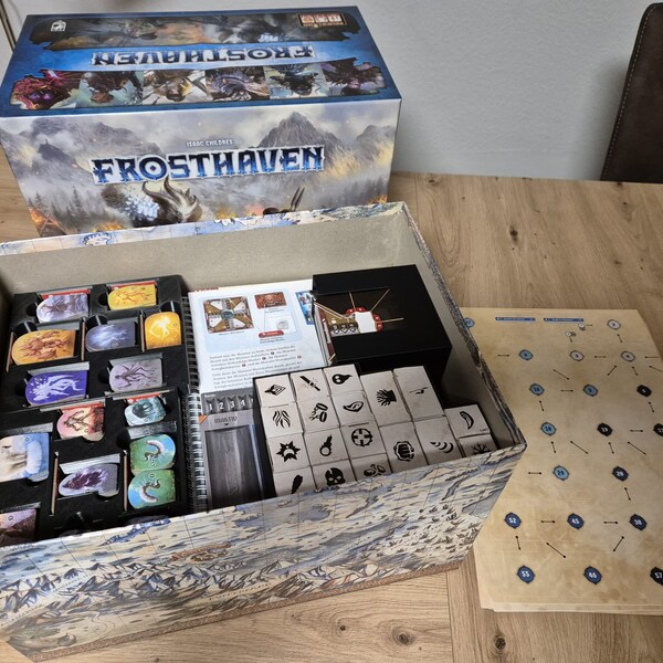 Frosthaven: Insert/organizer Fully Sleeved up to 100 Micron (premium ...