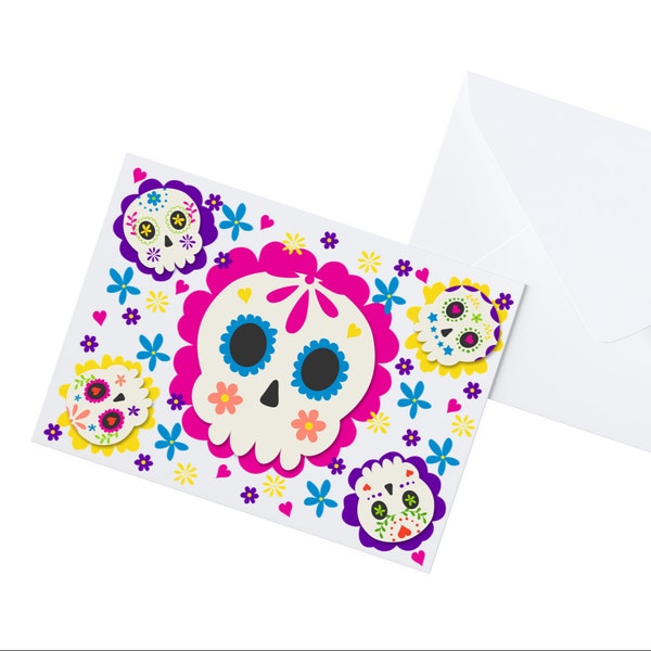 Sugar Skulls, Sugar Skulls SVG, Halloween Clipart, Skull Clipart ...