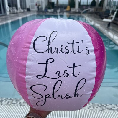 Custom Float Personalized Pool Float, Wedding, Birthday, Graduation ...