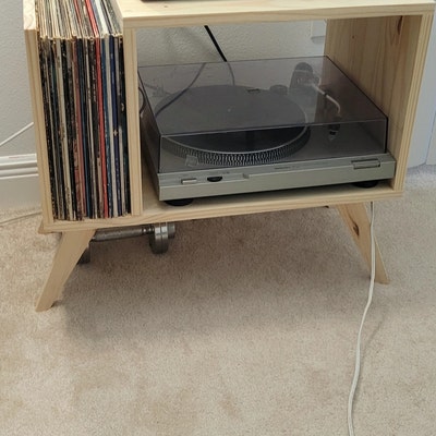 MCM Table for Record Player Stand - Etsy