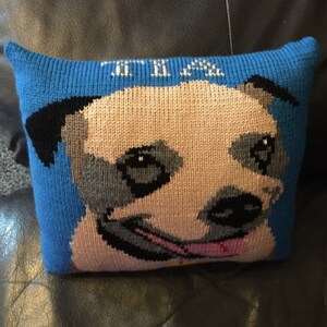 Knitting Pattern PDF Download - Staffie/staffordshire Bull Terrier Pet ...