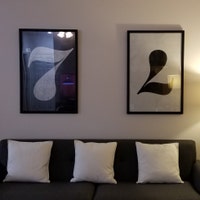 Number Signs, Number 7 Print, PRINTABLE Art, Black and White Art ...