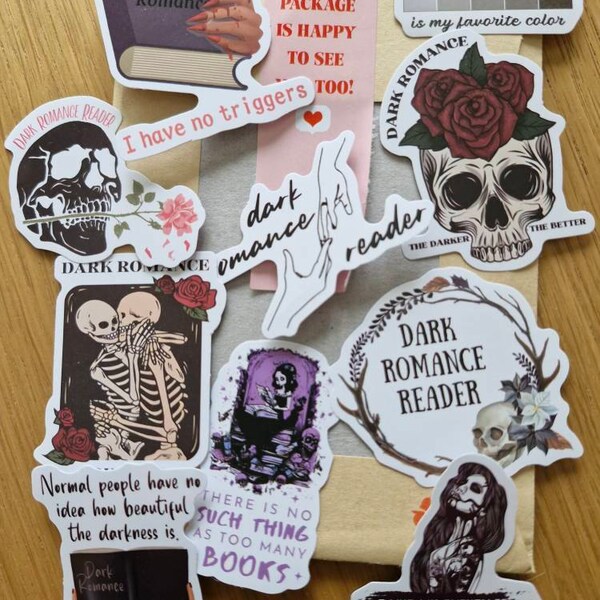 Dark Romance Stickers - Etsy UK