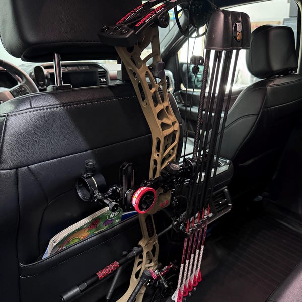 Twist-on 2.0 “XL” Bow Buddy – Nearly Universal Bow Hanger for Trucks ...