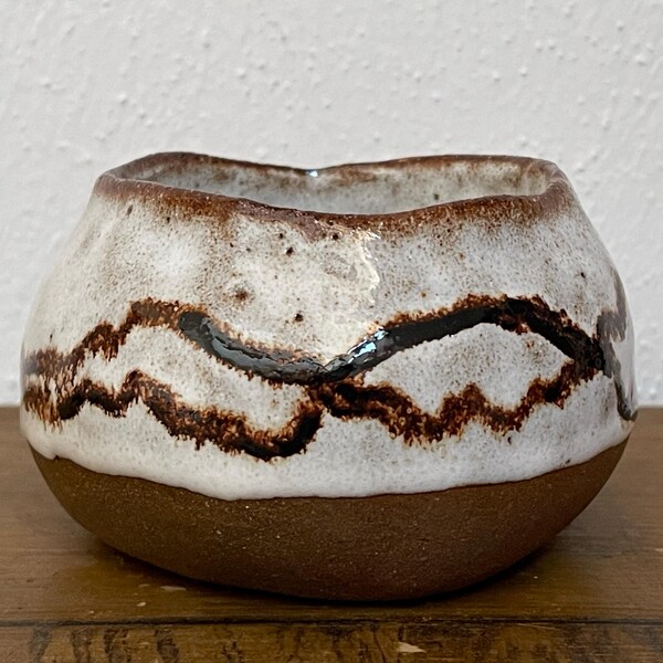 Handmade Ceramic Planter, Decorative Flower Pot Indoor, Unique Plant ...