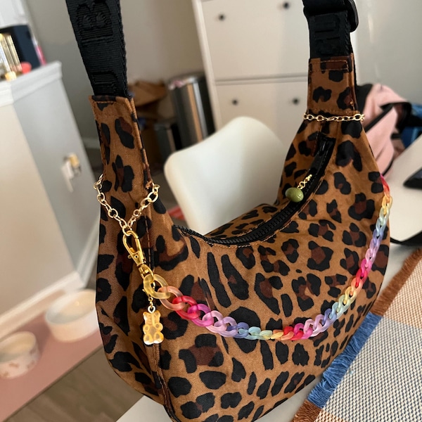 Cotton Candy Cloud Charm Sparkle Handbag Accessory Backpack Dangle ...