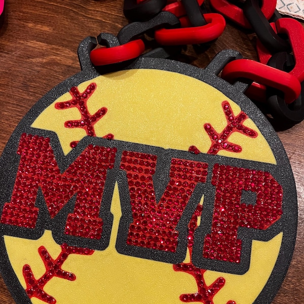 MVP Champs Custom Logo Baseball Softball Chain Logo Swag Turnover ...