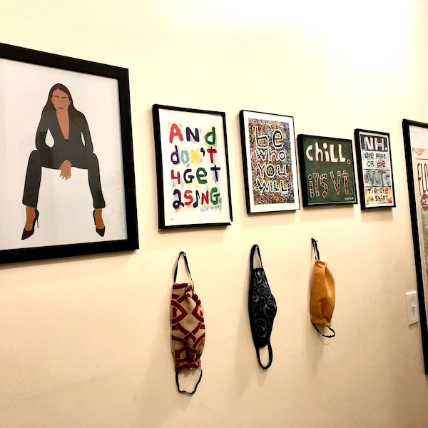 AOC Digital Print - Alexandria Ocasio Cortez Poster - AOC Print Wall ...