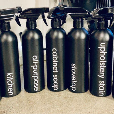 Custom Spice Vinyl Decals, Kitchen Organization, Sticker Spice Jar ...