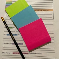 Hojas de trabajo imprimibles para tomar notas sobre terapia: asesoramiento sobre enfermedades ...