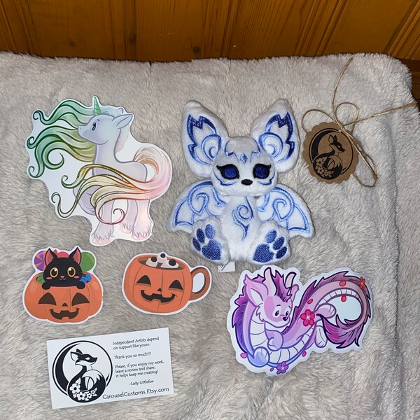 Koumori Bat Plush - Littlefox's Toebeans - Japanese Spirit Bat Stuffed ...