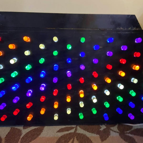 Giant Light Bright | Lite Brite | Light up Peg Board 4’x8’ | Jumbo ...