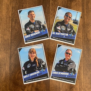 Spacex Baseball Card Bundle of 6 Cards - Etsy