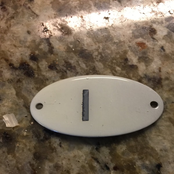 5 Aluminum Rectangle Stamping Blank Dog Tags Double Hole 1" X 2" - Etsy