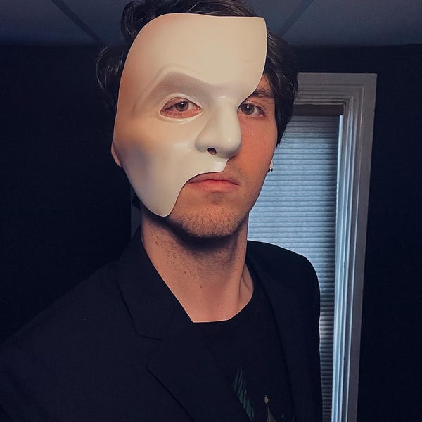 Phantom of the Opera Mask - Etsy