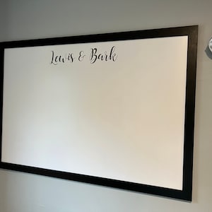 Personalized Dry Erase Board TWO SIZES AVAILABLE 18x24 Board & 24x36 ...