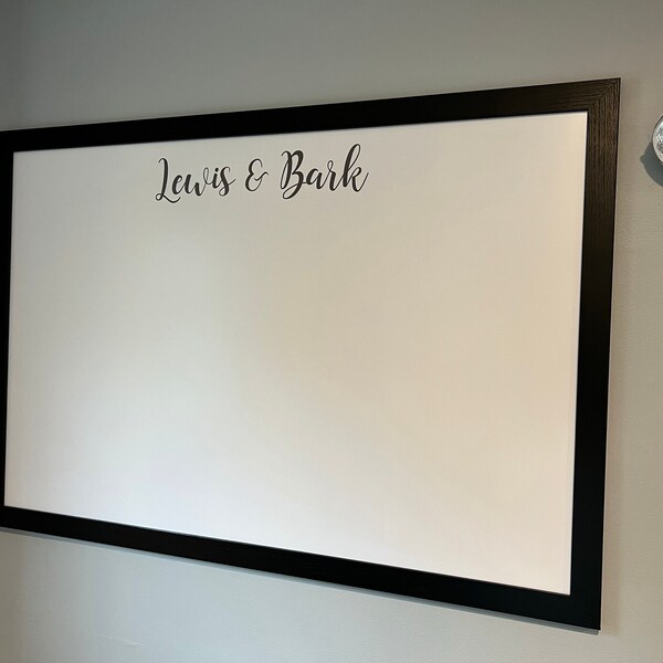 Personalized Dry Erase Board | TWO SIZES AVAILABLE | 18x24 Board ...