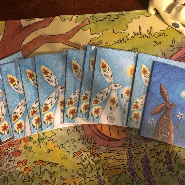 Earth Goddess Greeting Card, Mother Earth Card, Pagan Greeting Card ...