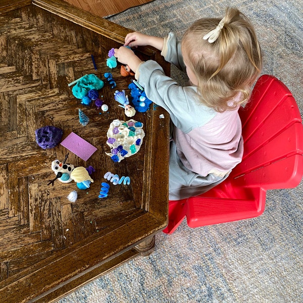 Fireman Playdough Kit, Fire Fighter Sensory Kit, Fire Playdoh Kit ...