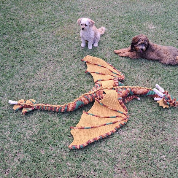 Crochet Stormfly the Deadly Nadder PDF Pattern digital Pattern Only ...