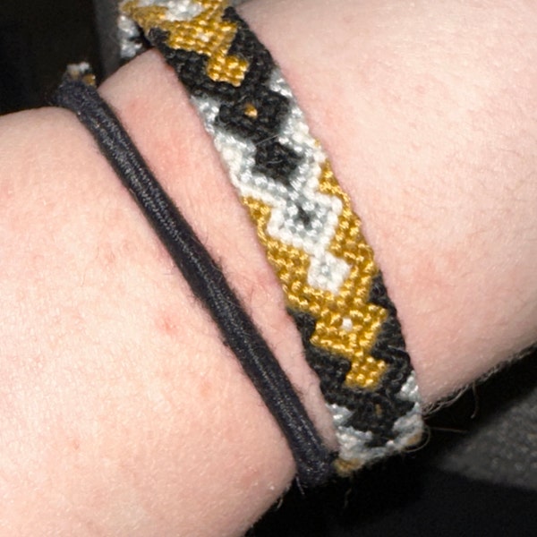 Checkered Friendship Bracelet - Etsy