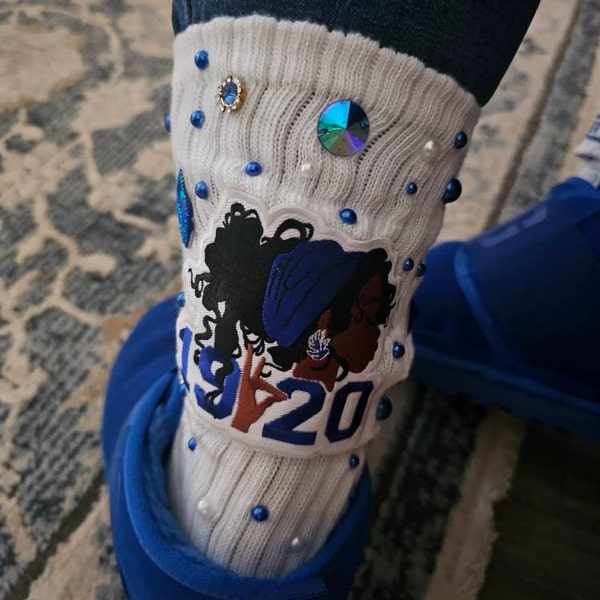 Freestyle SGRHO Charm Socks - Etsy